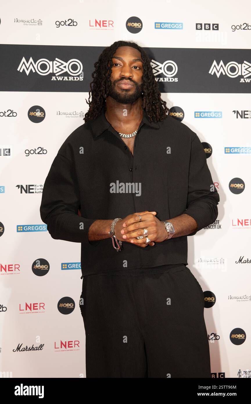 Newcastle, United Kingdom. 18th February 2025. Odeal on the red carpet ...