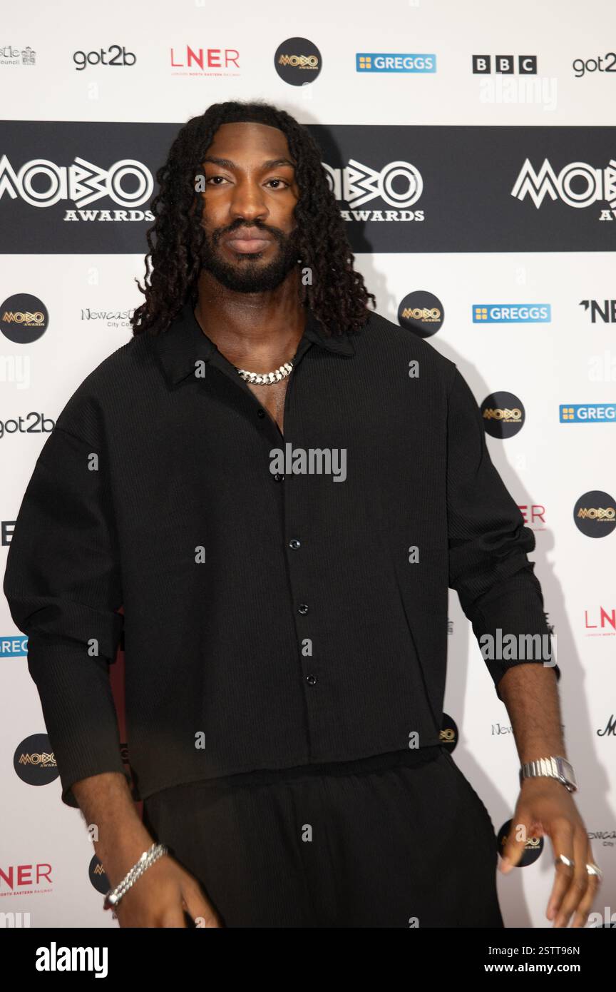 Newcastle, United Kingdom. 18th February 2025. Odeal on the red carpet ...