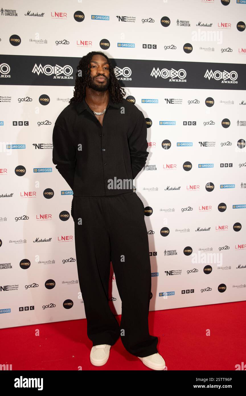 Newcastle, United Kingdom. 18th February 2025. Odeal on the red carpet ...