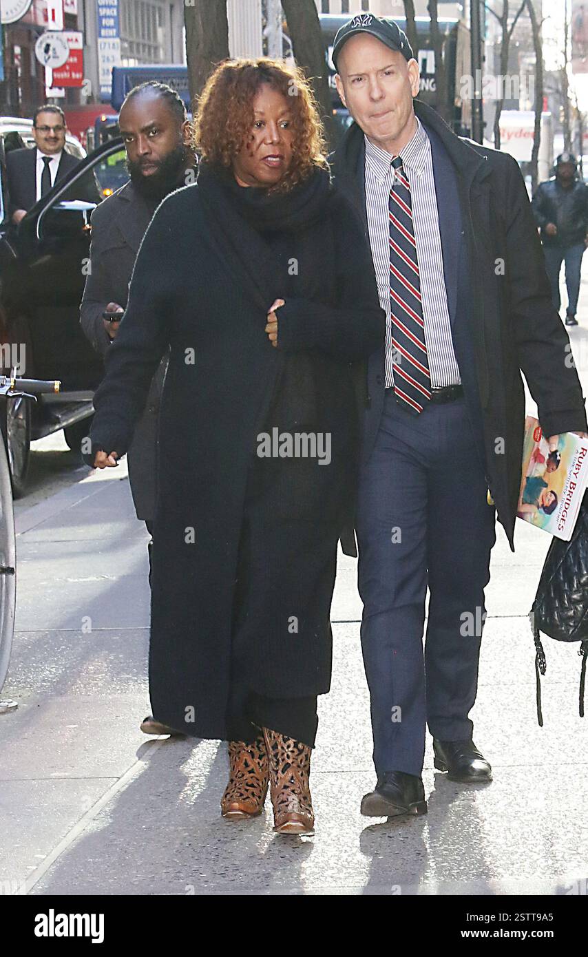 New York, NY, USA. 18th Feb, 2025. Ruby Bridges seen at NBC's Today ...