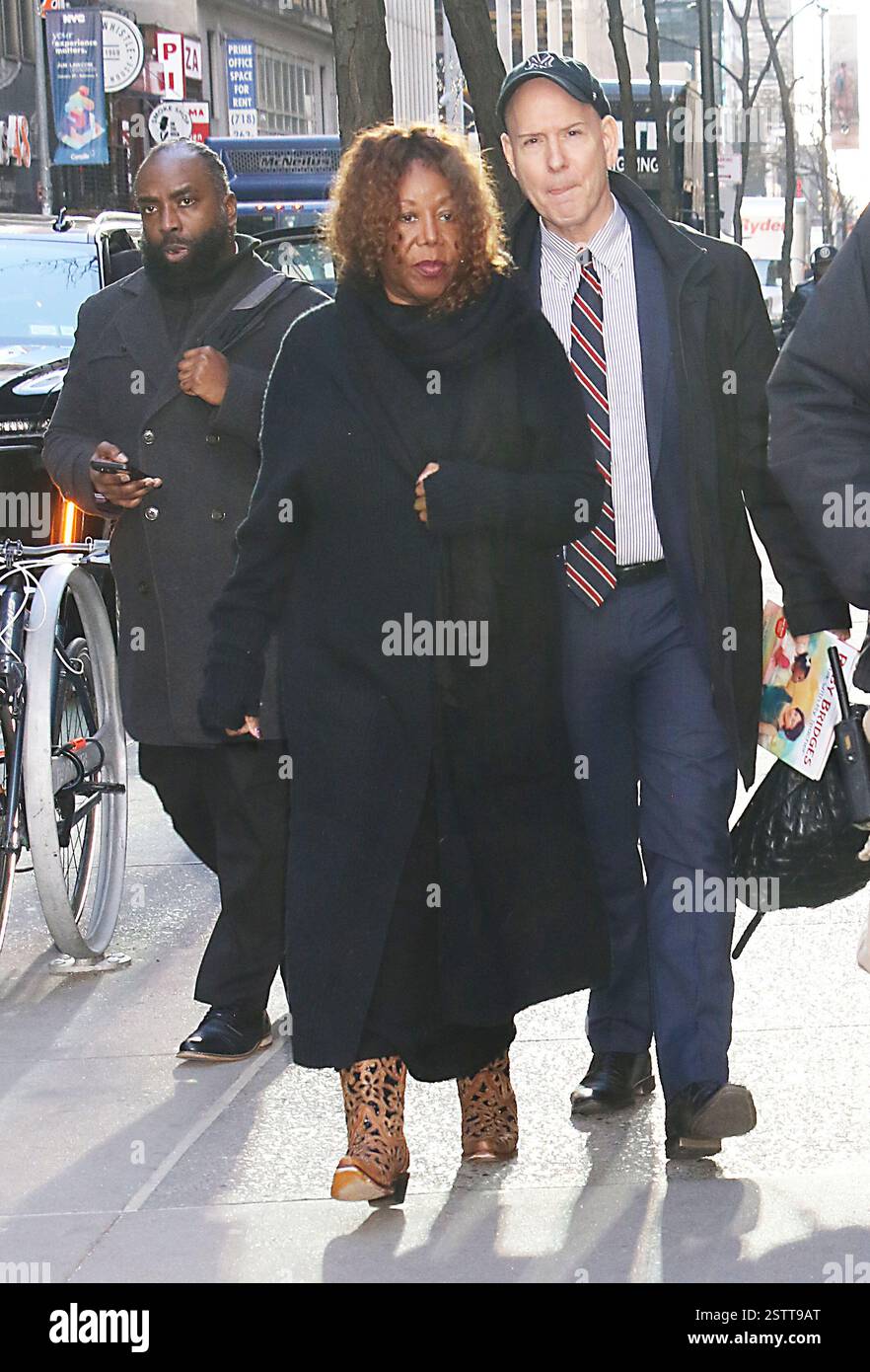 New York, NY, USA. 18th Feb, 2025. Ruby Bridges seen at NBC's Today ...