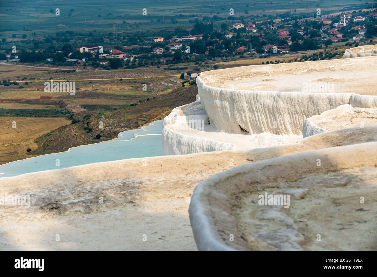 Pamukkale Travertine pool in Turkey Stock Photo - Alamy