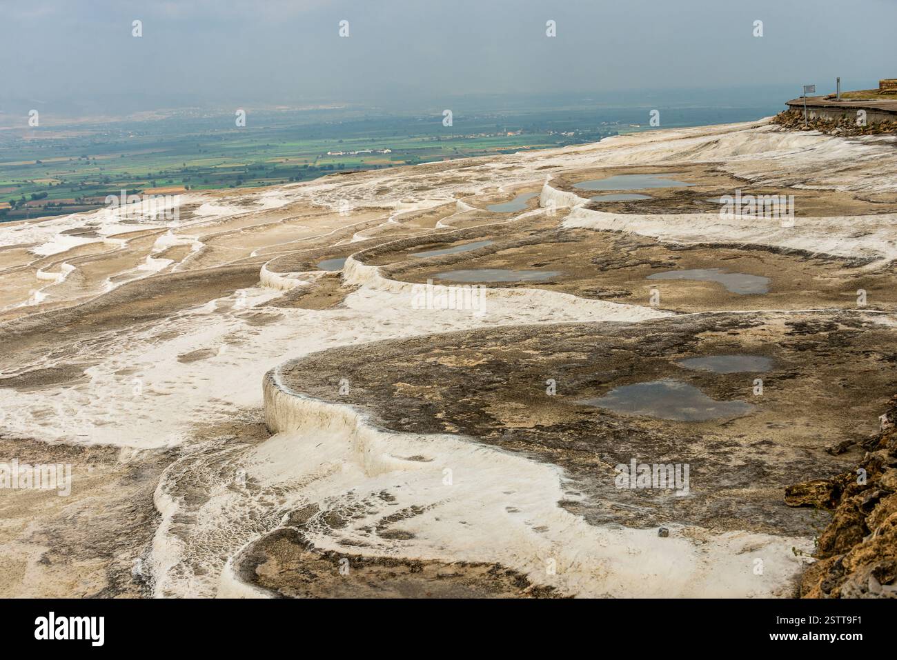 Pamukkale Travertine pool in Turkey Stock Photo - Alamy