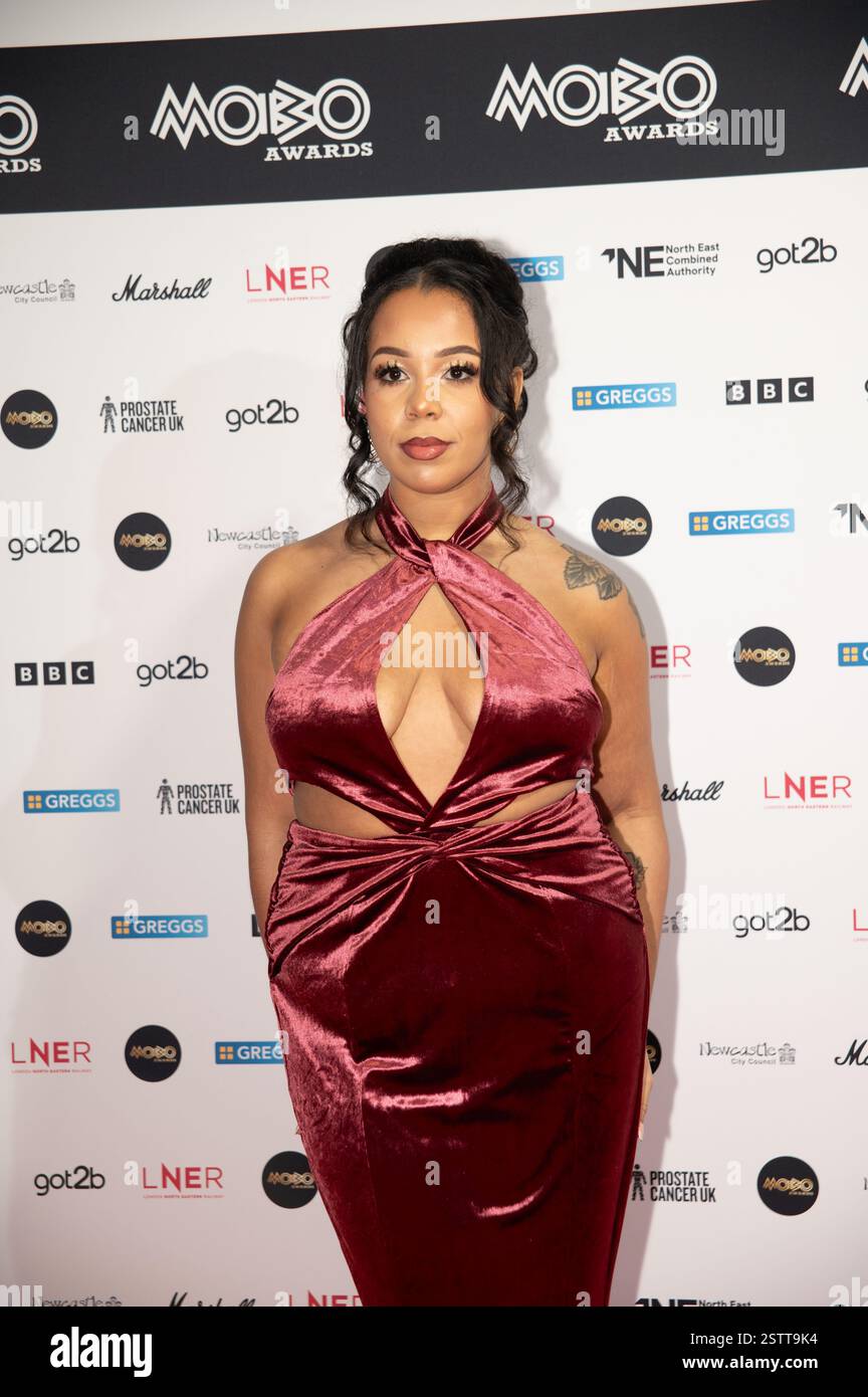 Newcastle, United Kingdom. 18th February 2025. Guests hit the red ...