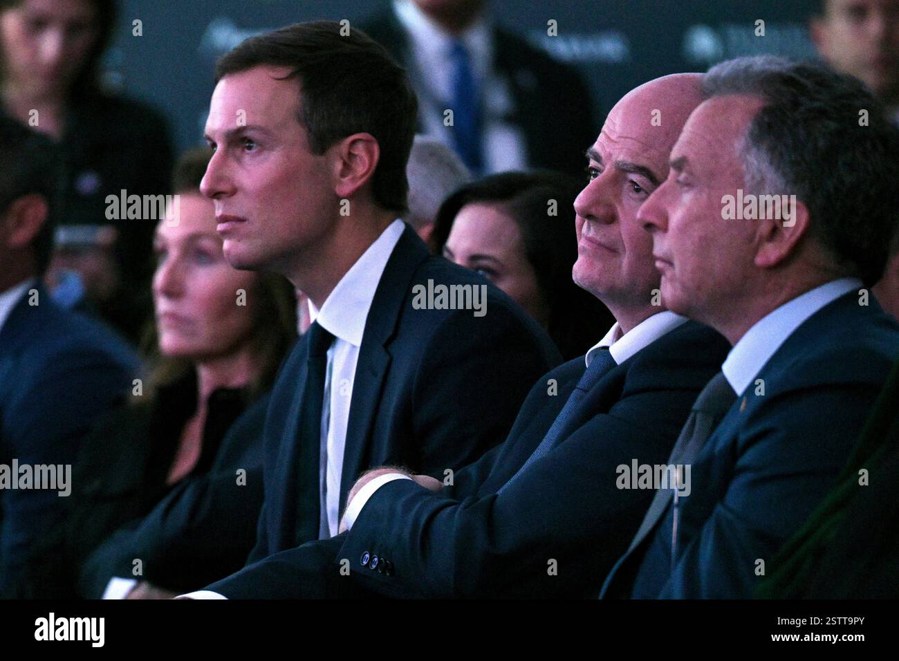 US special envoy to the Middle East Steve Witkoff, right, FIFA ...