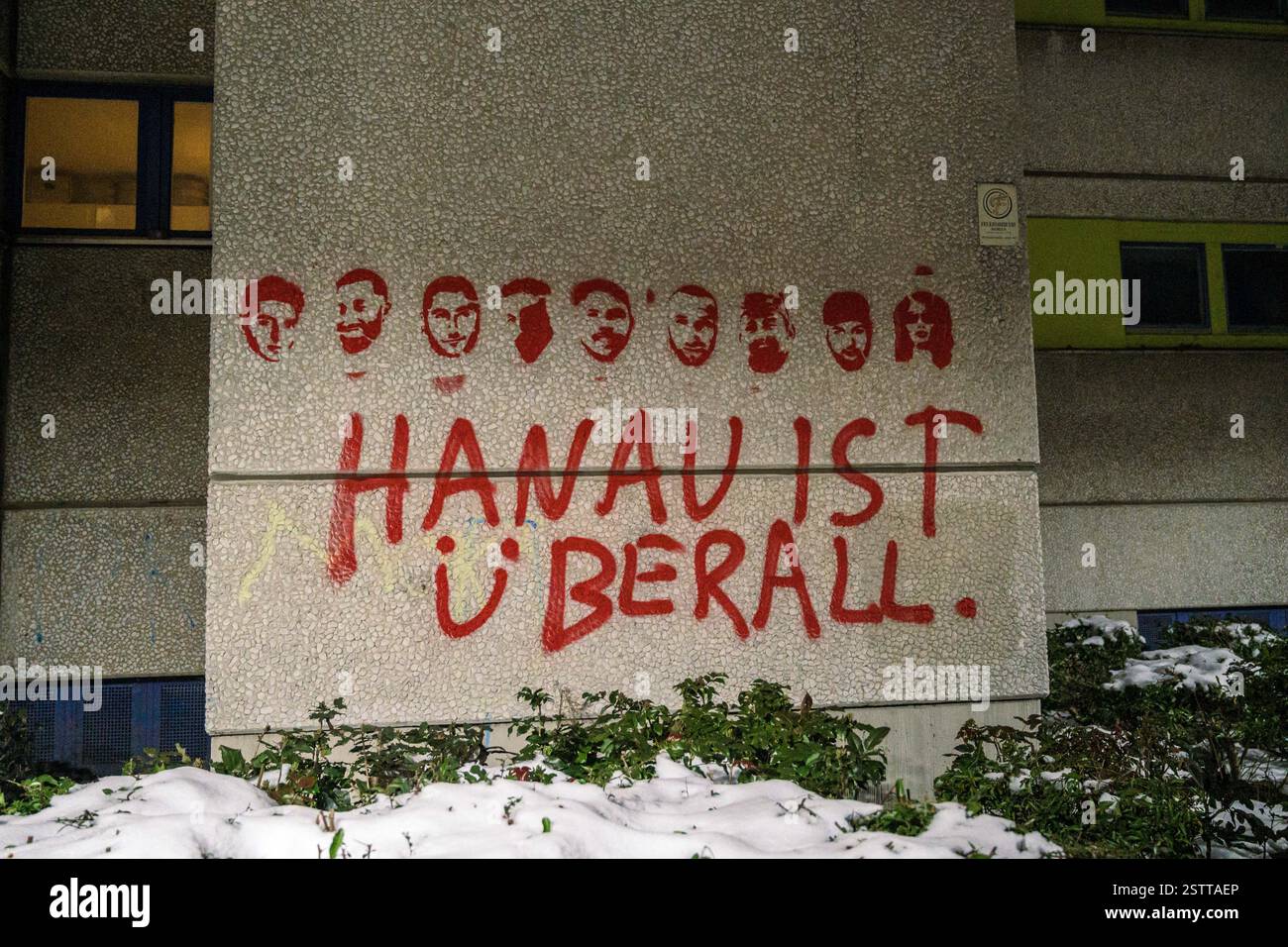 Berlin, Berlin, Germany. 19th Feb, 2025. Graffiti on a wall of a ...