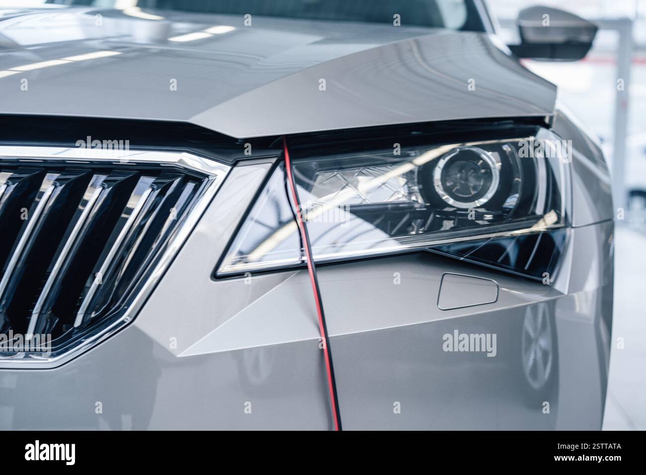 Construction headlights hi-res stock photography and images - Alamy