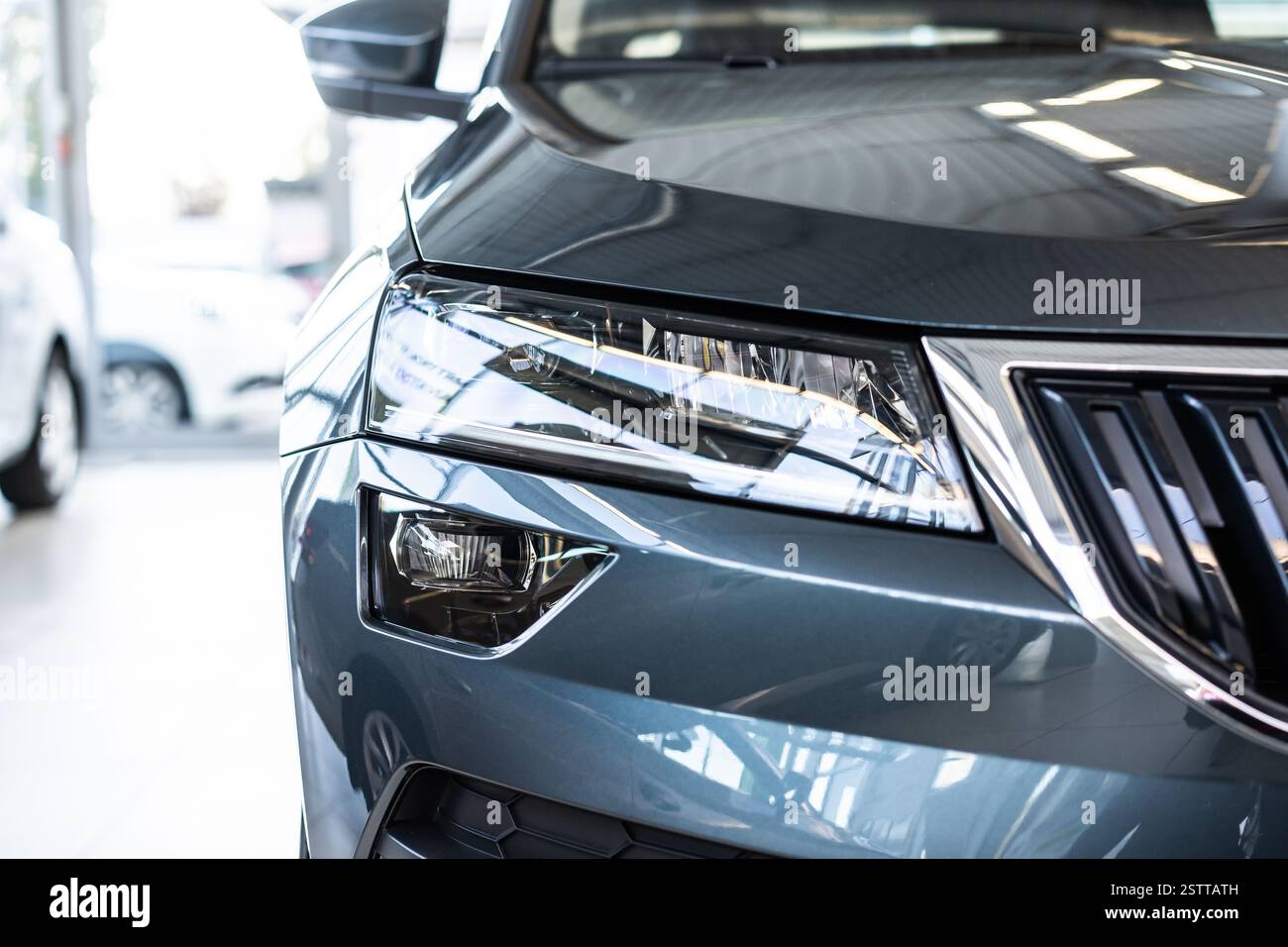 Futuristic headlights hi-res stock photography and images - Alamy