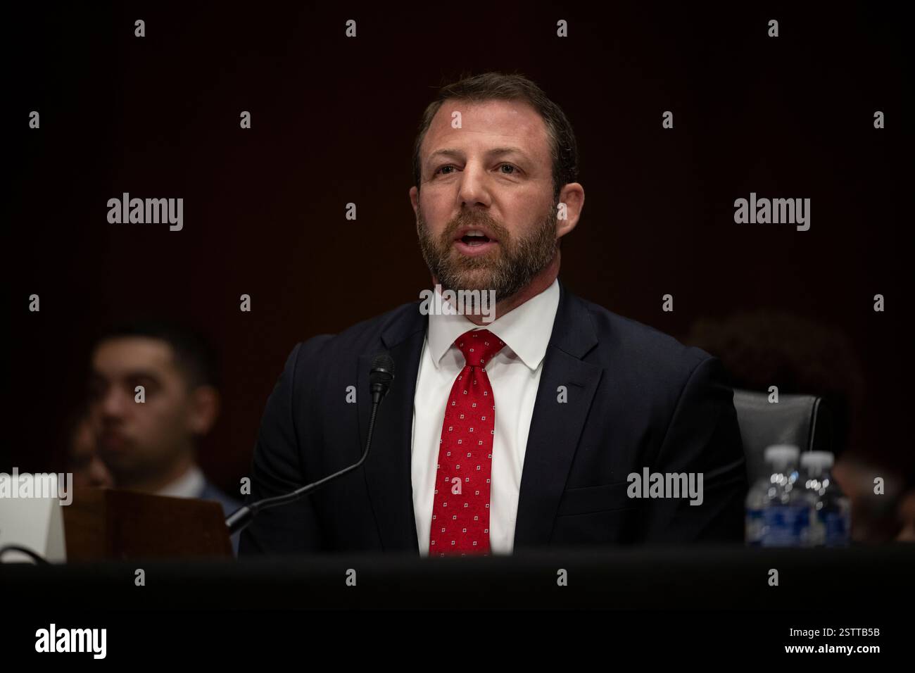 Washington, DC, USA. 19th Feb, 2025. United States Senator Markwayne ...