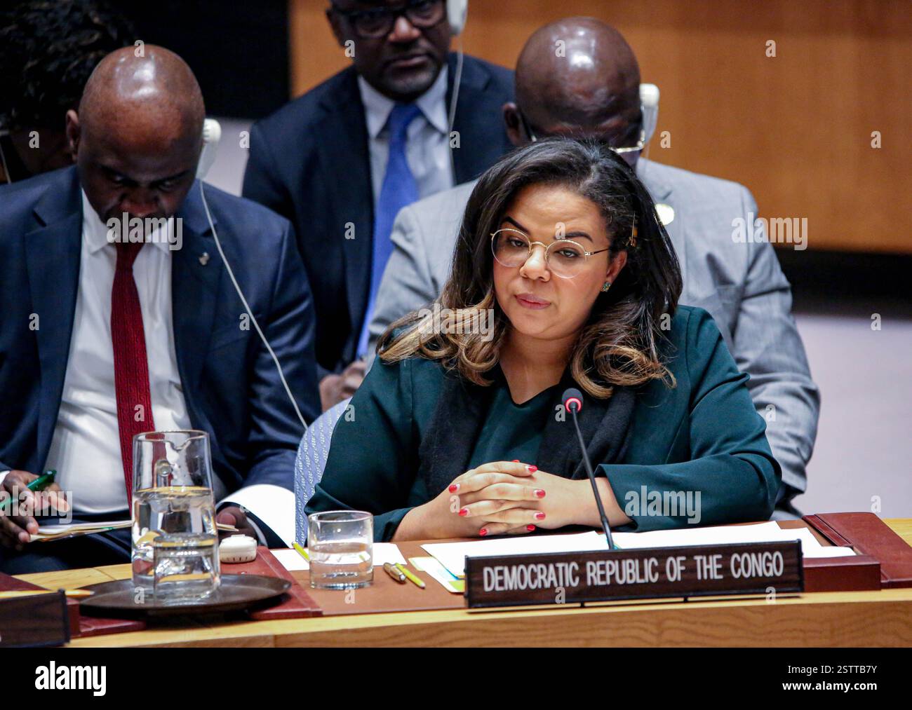 New York, New York, USA. 19th Feb, 2025. THERESE KAYIKWAMBA WAGNER ...