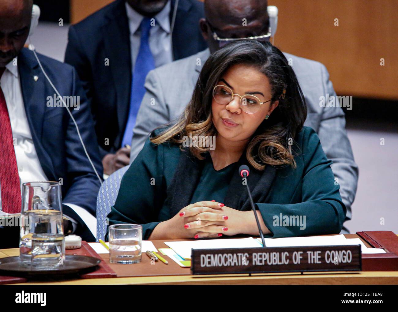 New York, New York, USA. 19th Feb, 2025. THERESE KAYIKWAMBA WAGNER ...