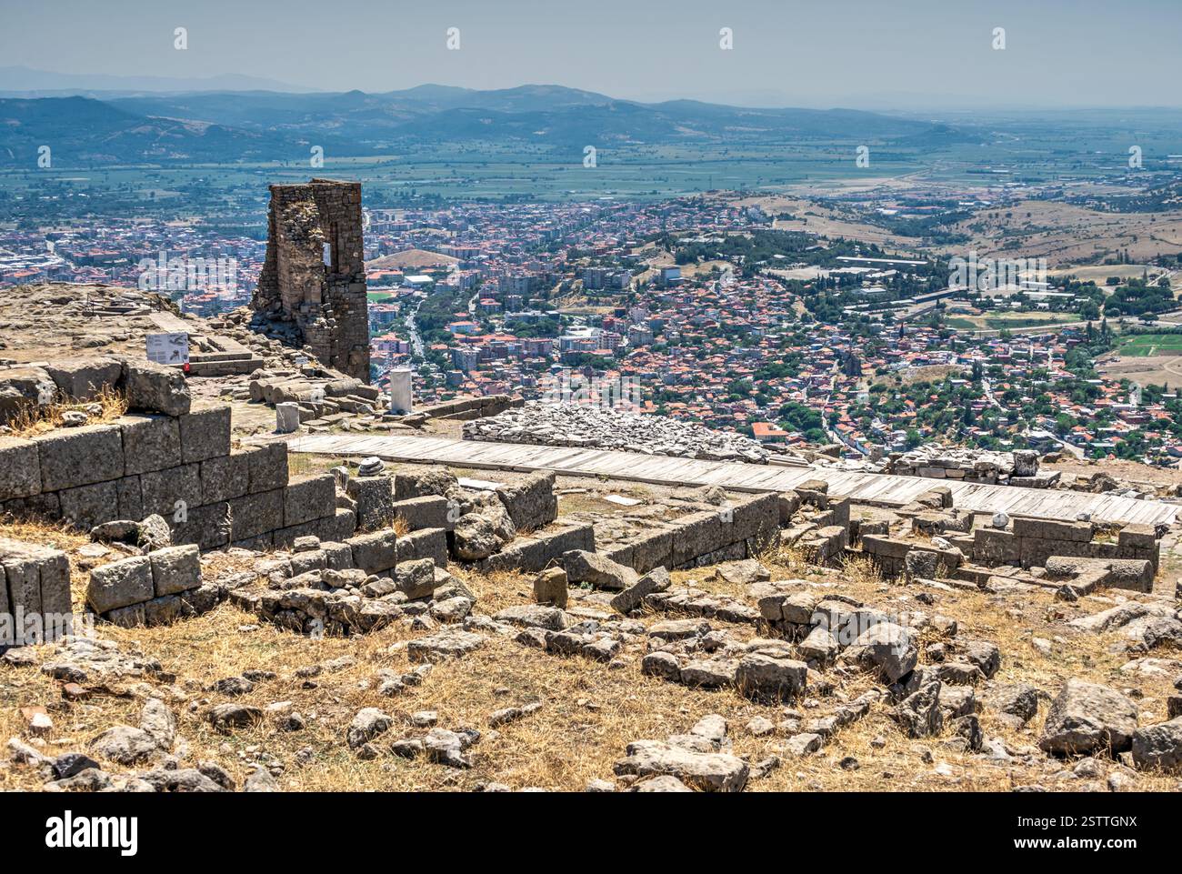 Pergamon Ancient City in Turkey Stock Photo - Alamy