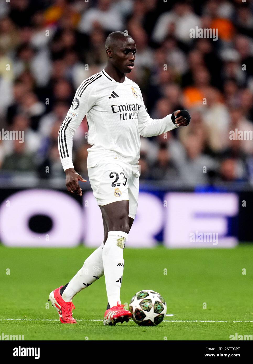 Real Madrid's Ferland Mendy during the UEFA Champions League Knockout ...