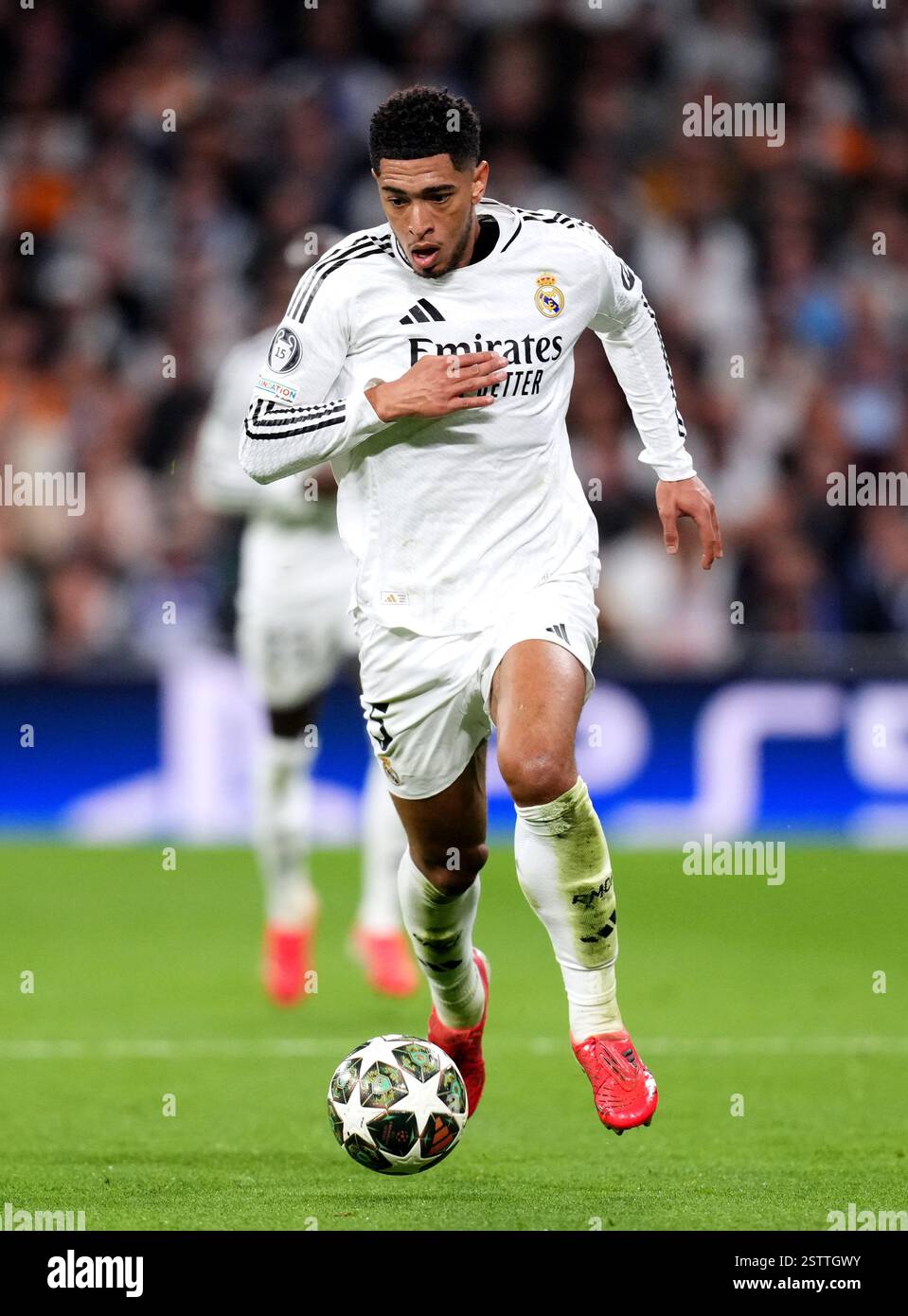 Real Madrid's Jude Bellingham during the UEFA Champions League Knockout ...