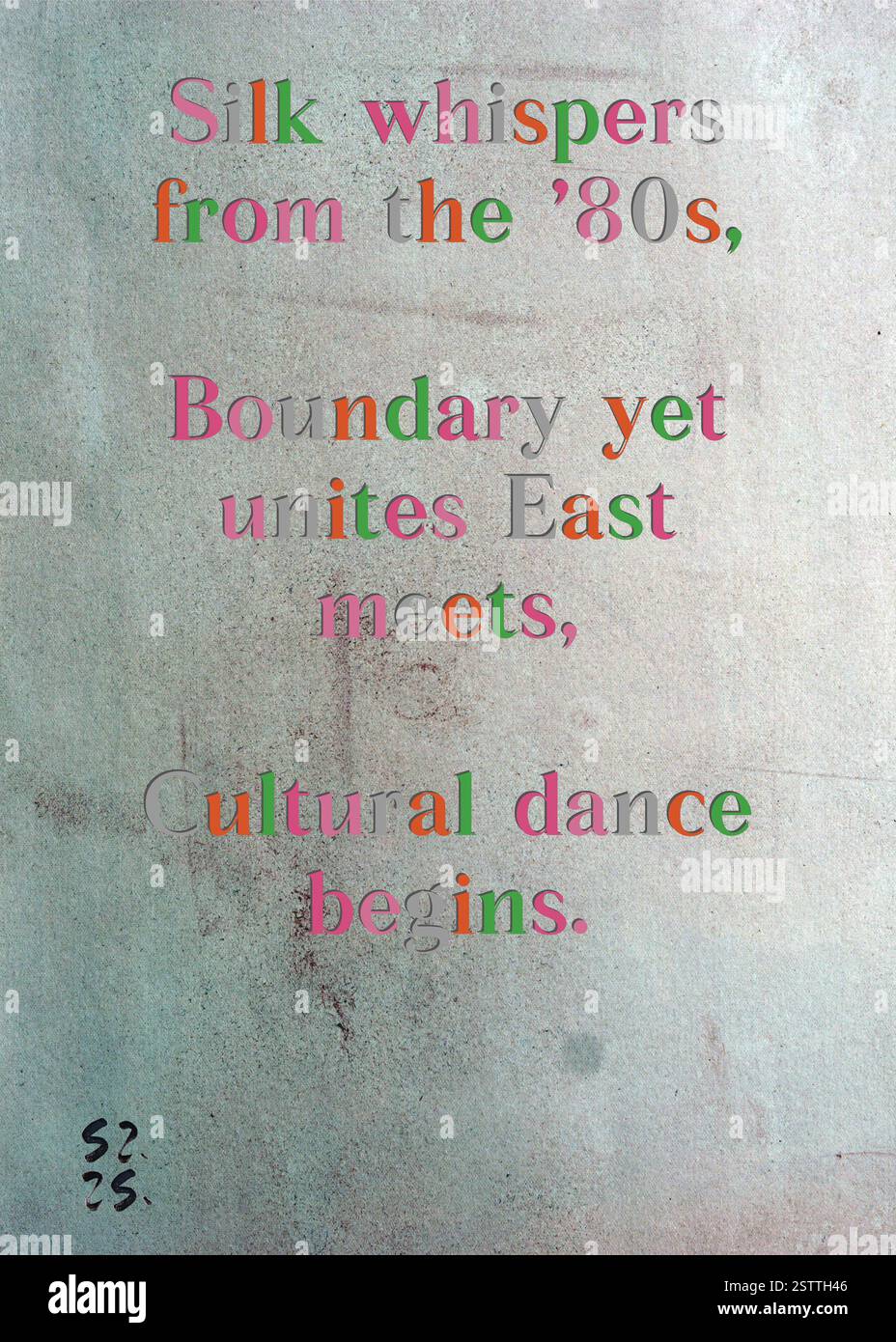 Silk whispers from the '80s, Boundary yet unites East meets, Cultural ...