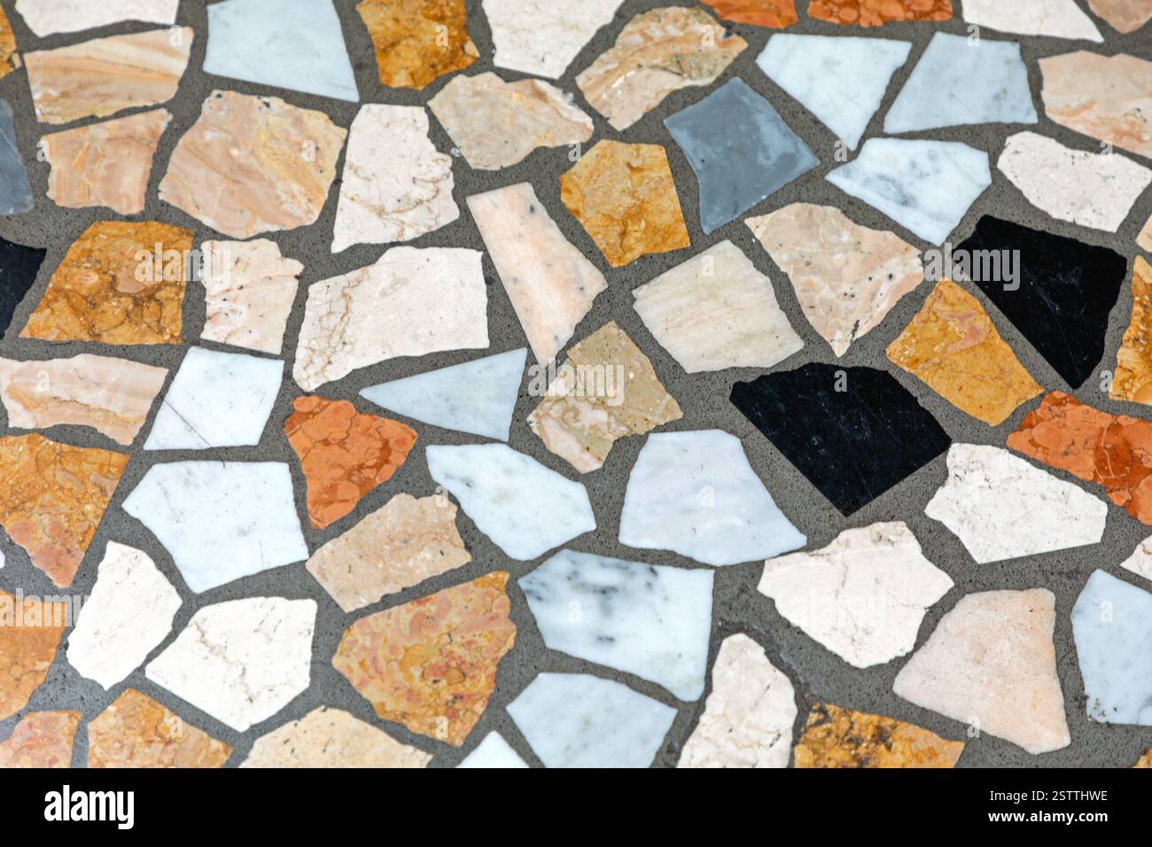 Colourful Broken Marble Pieces Floor Background Stock Photo - Alamy