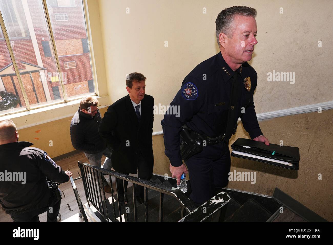 Todd Chamberlain, chief of the police department in Aurora, Colo., is ...