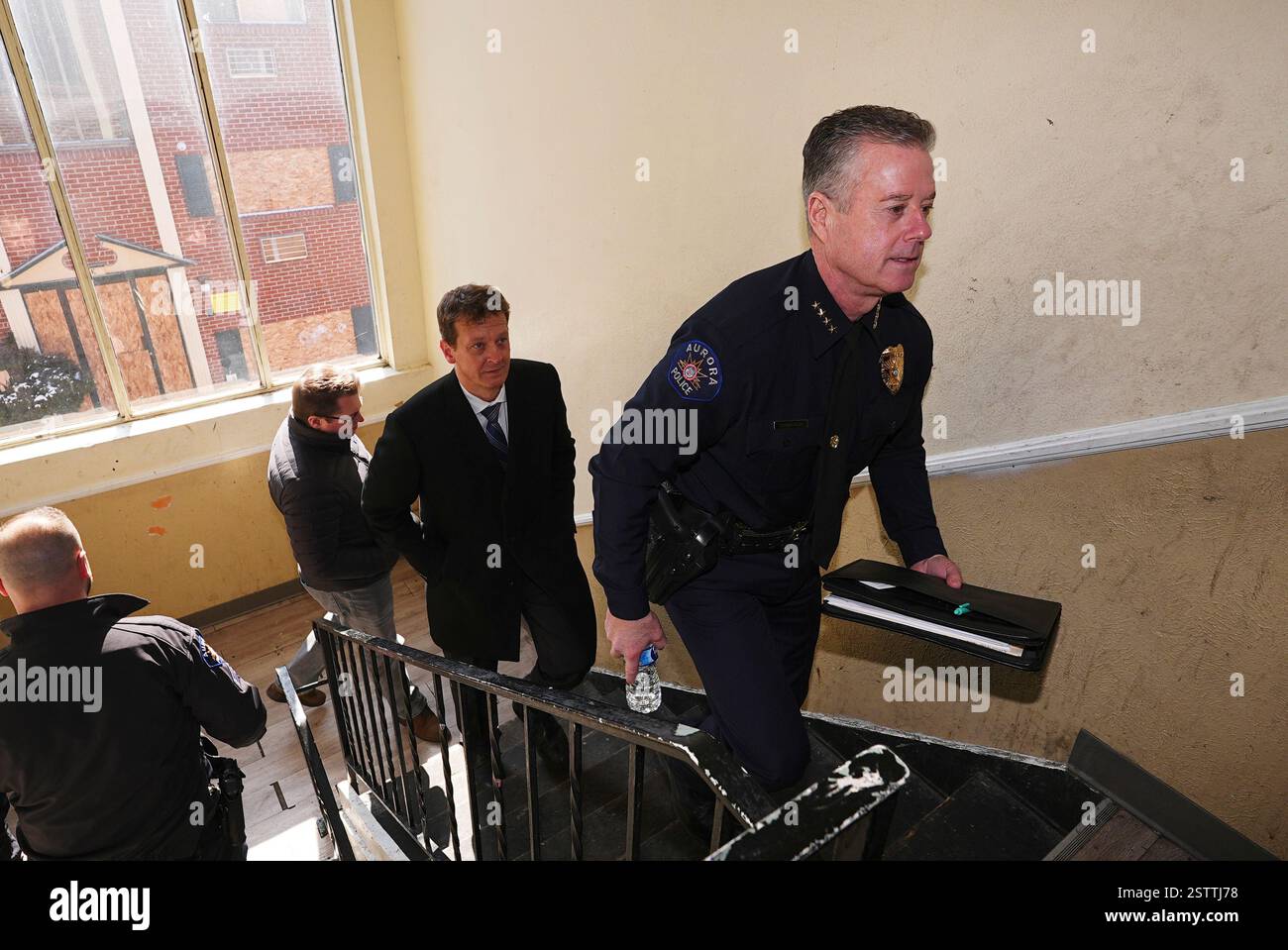 Todd Chamberlain, chief of the police department in Aurora, Colo., is ...