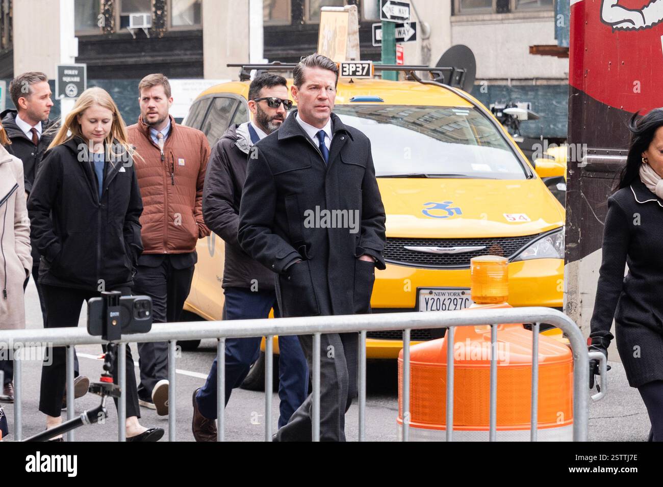 New York, New York, USA. 19th Feb, 2025. James E. Dennehy, assistant ...
