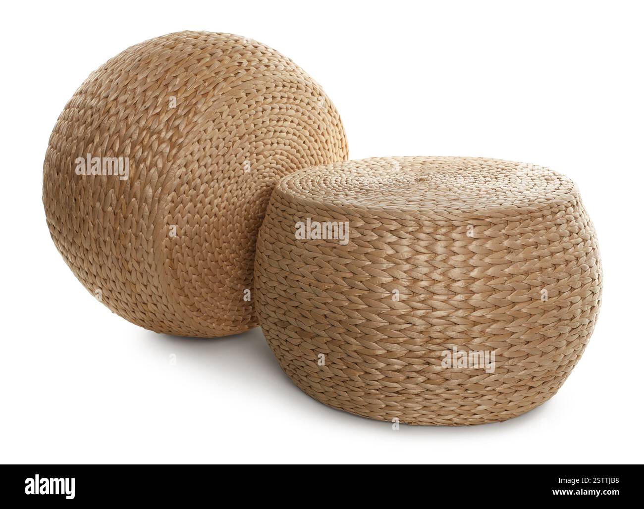 Simple woven straw seat Cut Out Stock Images & Pictures - Alamy