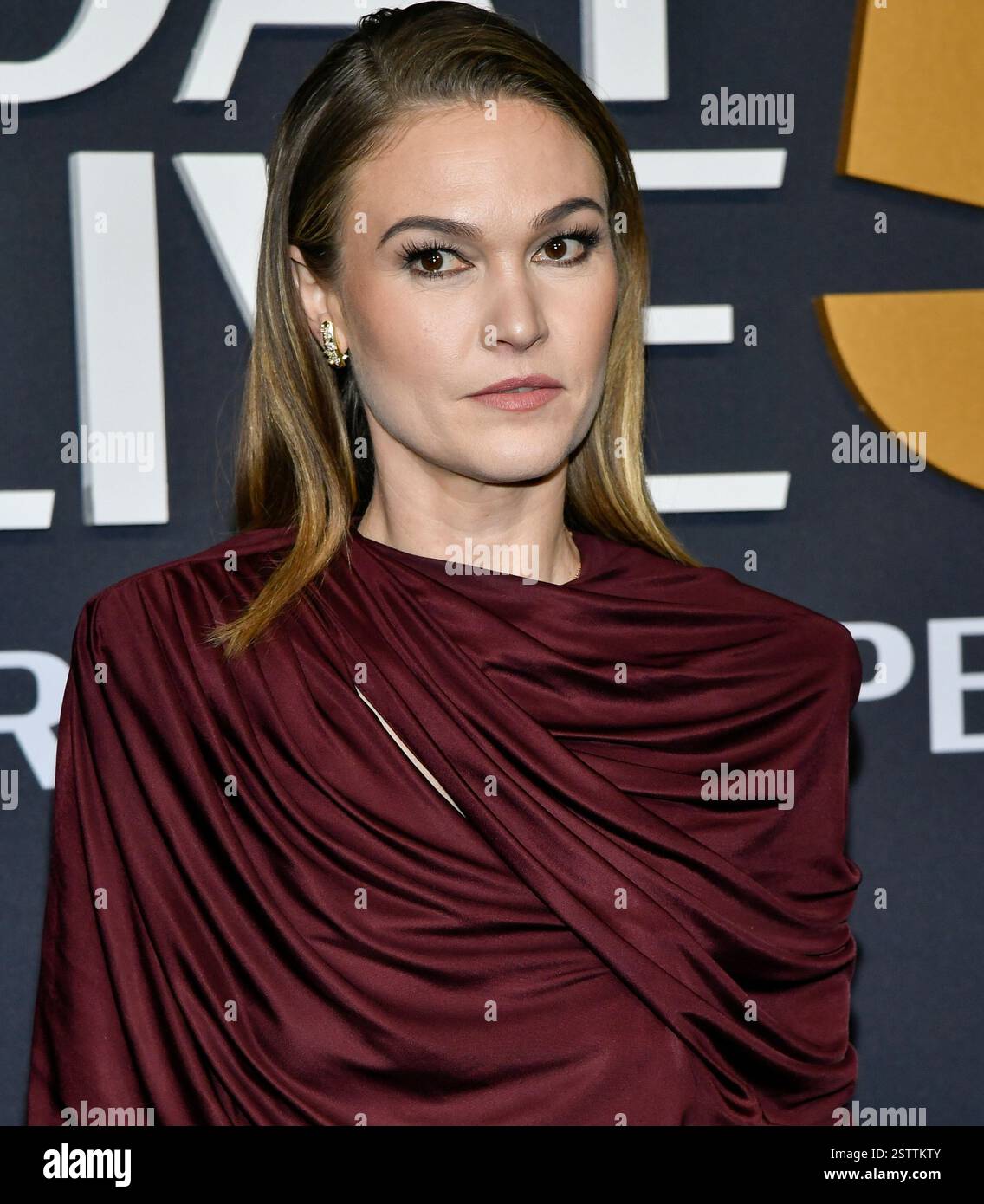 Julia Stiles attends the SNL50: The Anniversary Special at Rockefeller ...