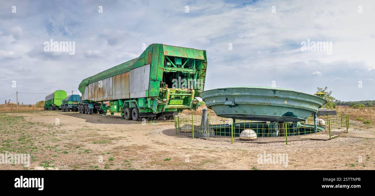 Launch mine in Soviet Strategic Nuclear Forces Museum, Ukraine Stock ...