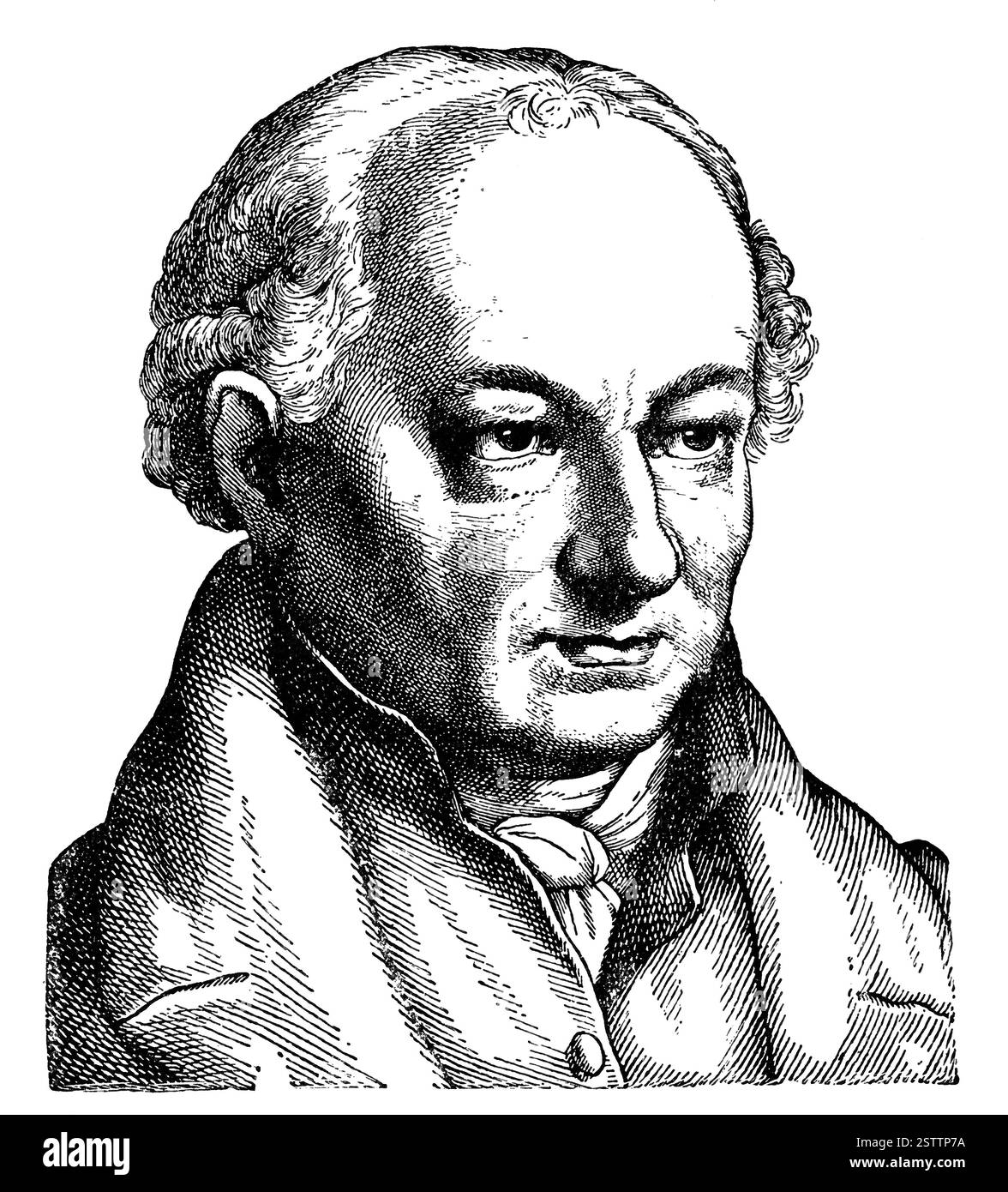 Portrait of Friedrich Christoph Perthes - a German publisher ...