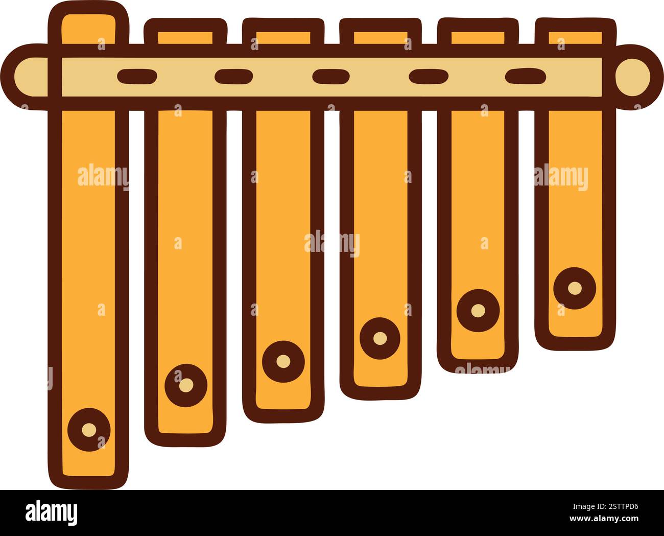Pan panpipes Stock Vector Images - Alamy