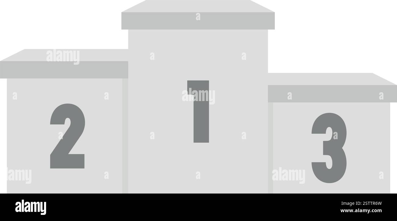 Podium competition 1st 2nd 3rd Stock Vector Image & Art - Alamy