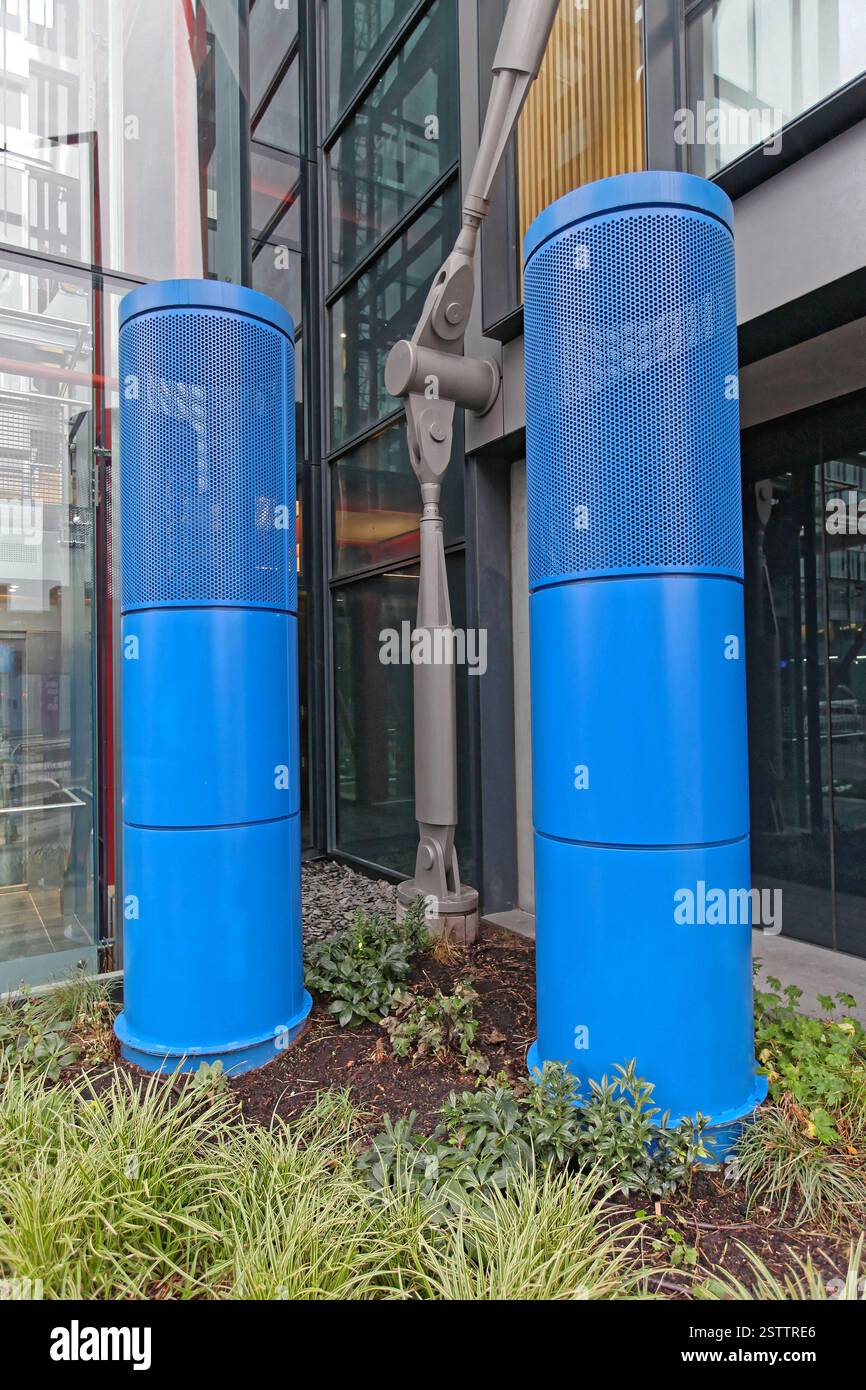 Ventilation Outlet Towers Stock Photo - Alamy