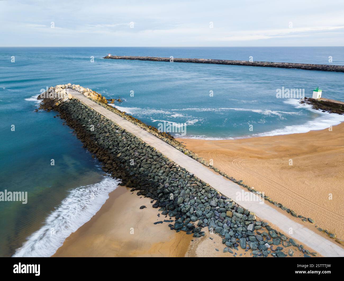 Aerial view long concrete hi-res stock photography and images - Alamy