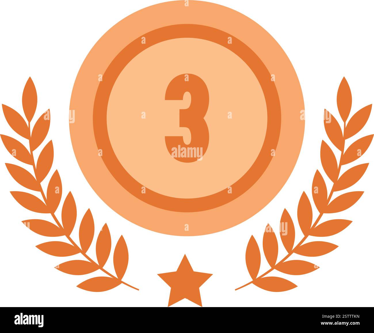 Number three 3rd place hi-res stock photography and images - Alamy