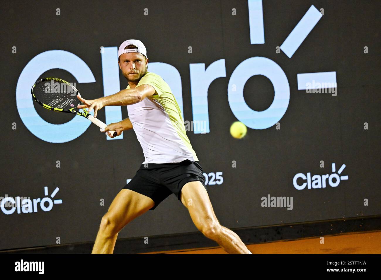 Rio, Brazil - february 18 2025 - Alexandre MULLER (FRA) during Rioopen ...