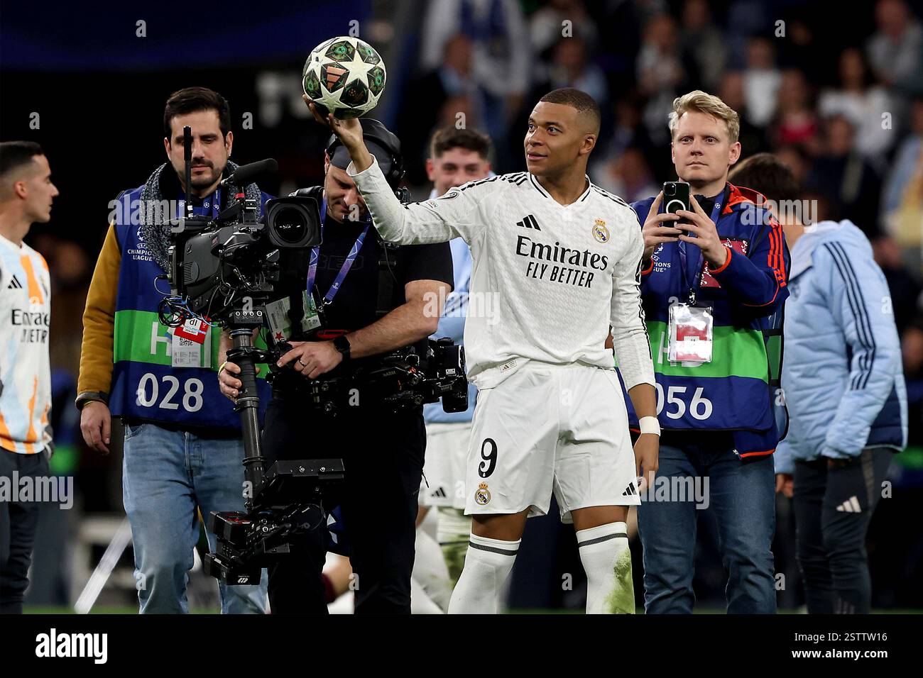 Madrid, Spanien. 19th Feb, 2025. Madrid, Spain; 02/19/2025.- Real ...