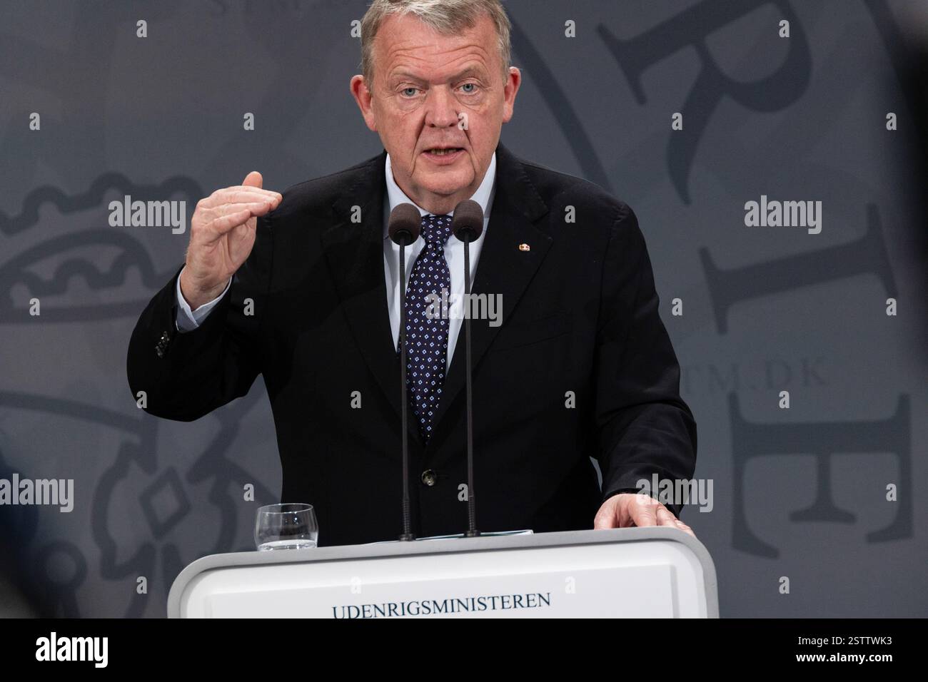 Copenhagen, Denmark. 19th Feb, 2025. Minister for Foreign Affairs Lars ...
