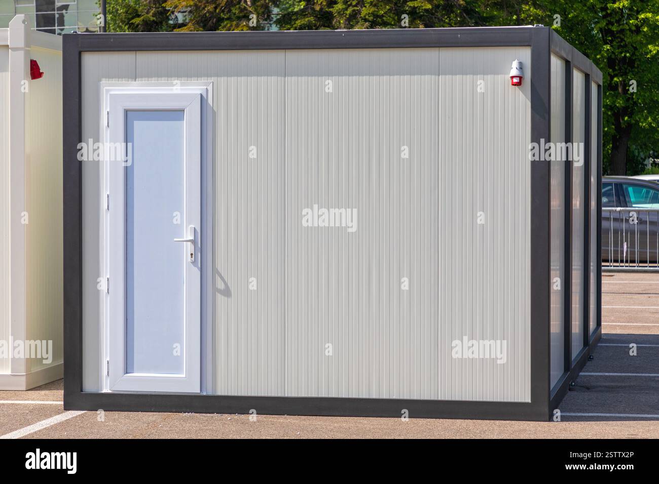 Converted Cargo Container Stock Photo - Alamy