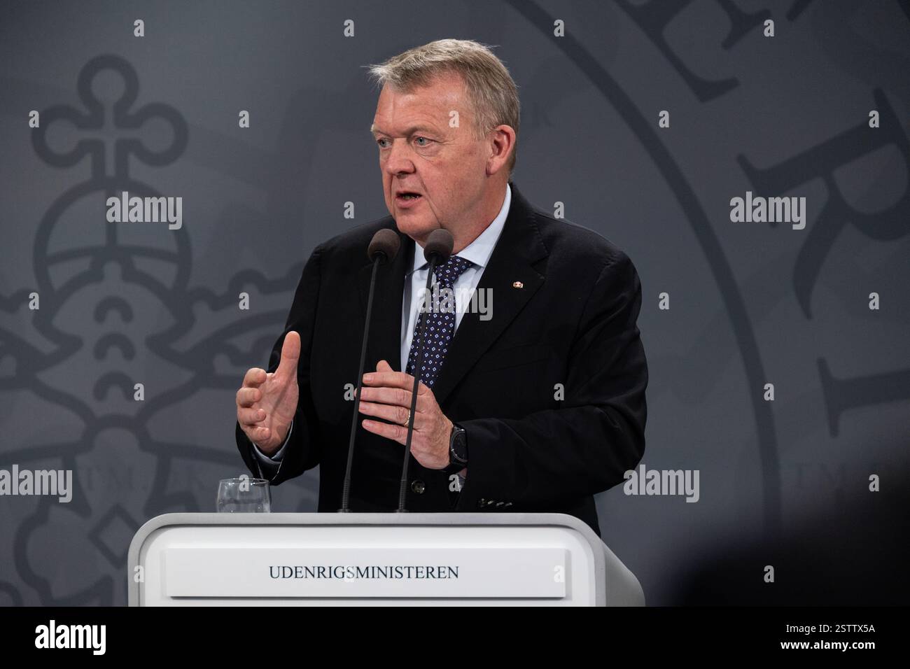 Copenhagen, Denmark. 19th Feb, 2025. Minister for Foreign Affairs Lars ...