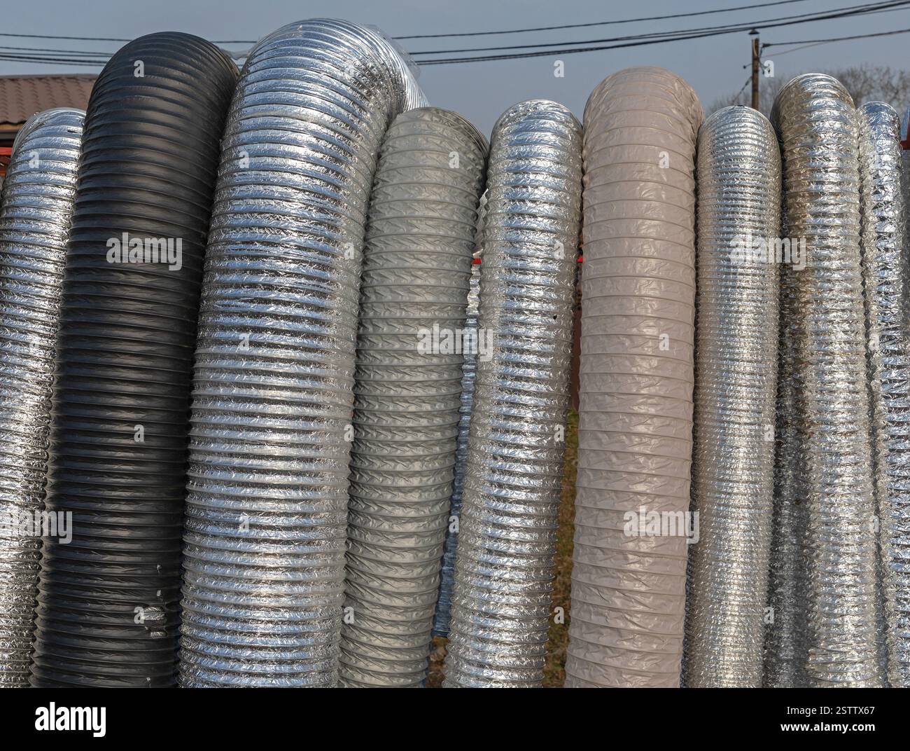 Air Duct Tube Stock Photo - Alamy