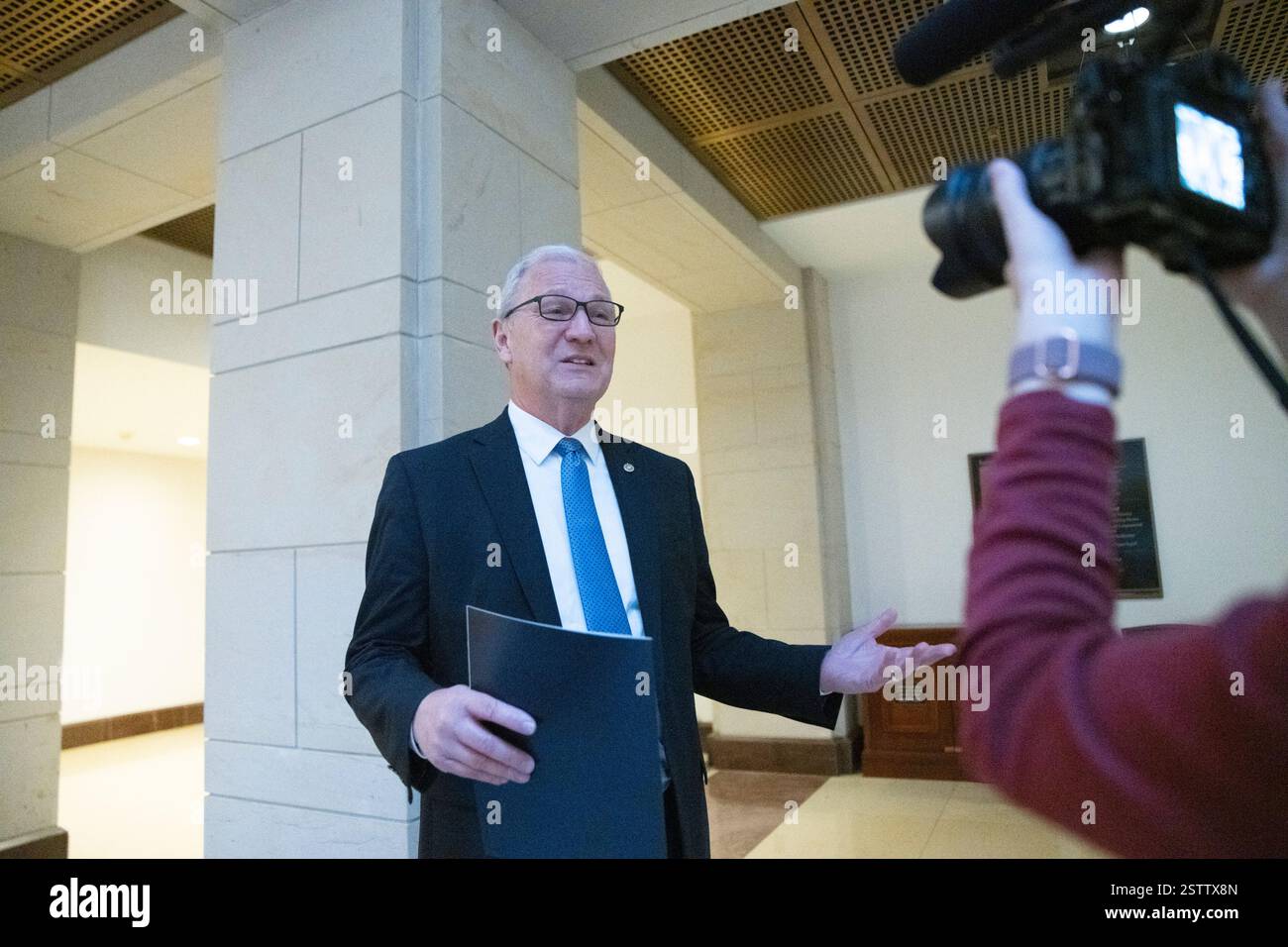 Washington, Dc, USA. 19th Feb, 2025. United States Senator Kevin Cramer ...
