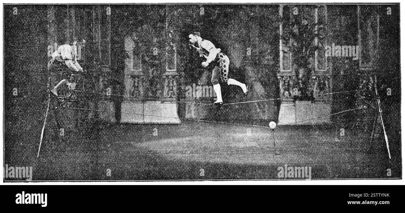 Performance by artists at the Berlin Wintergarten Theater (1899 ...