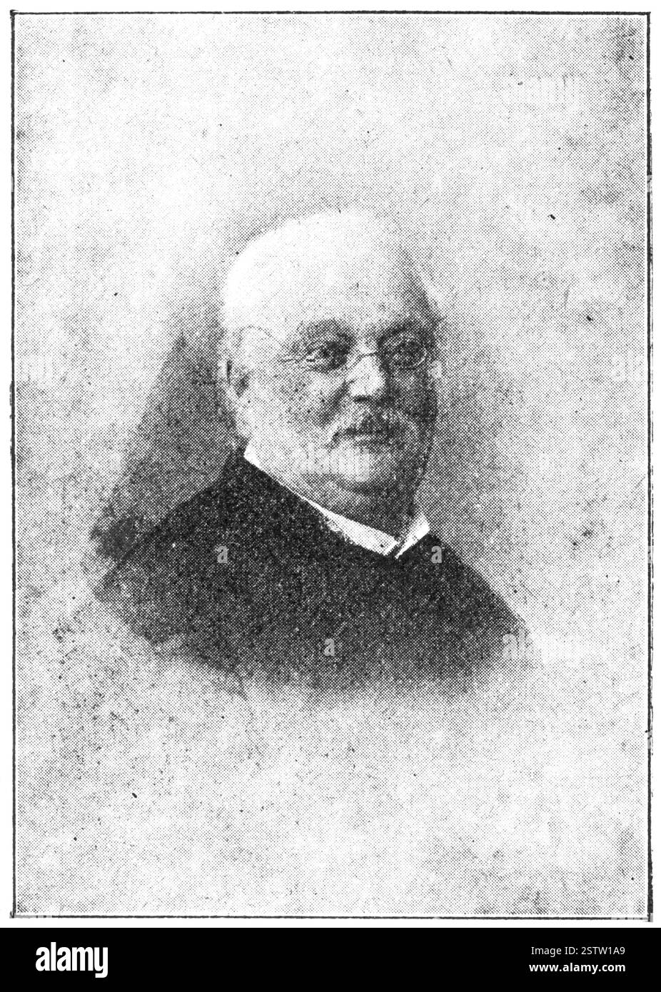 Portrait of Conrad Ferdinand Meyer - a Swiss poet and historical ...