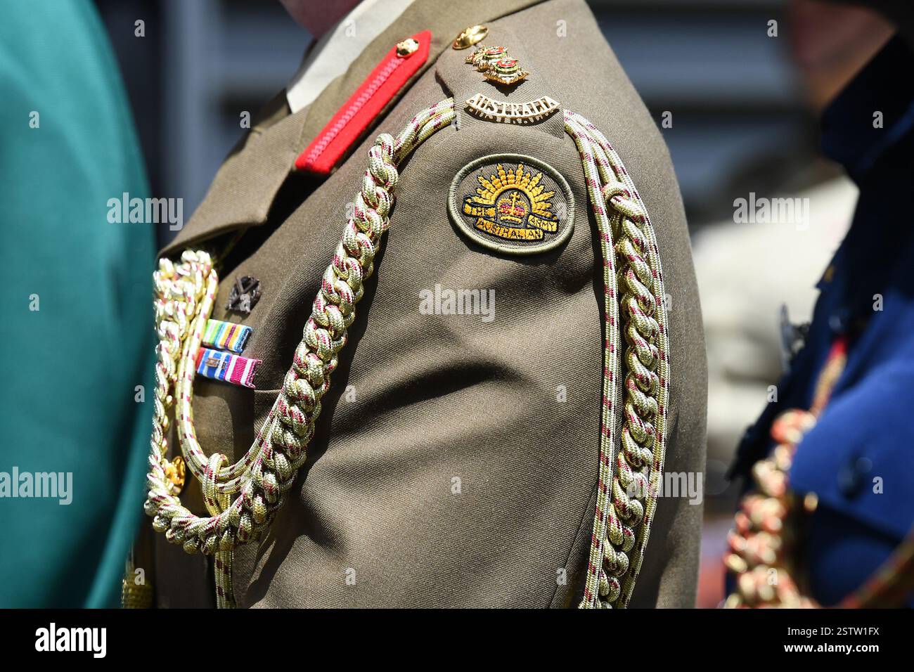 Brisbane, Australia. 20th Feb, 2025. An Australian Army uniform is seen ...