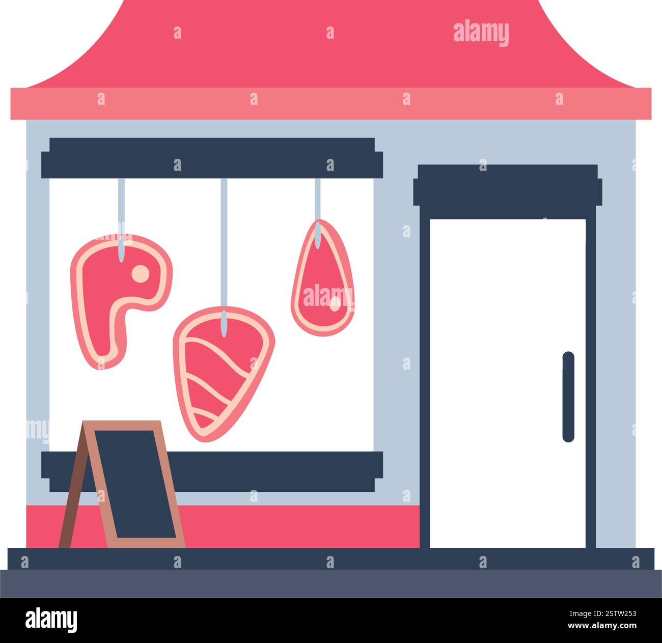 Window display in small Stock Vector Images - Alamy