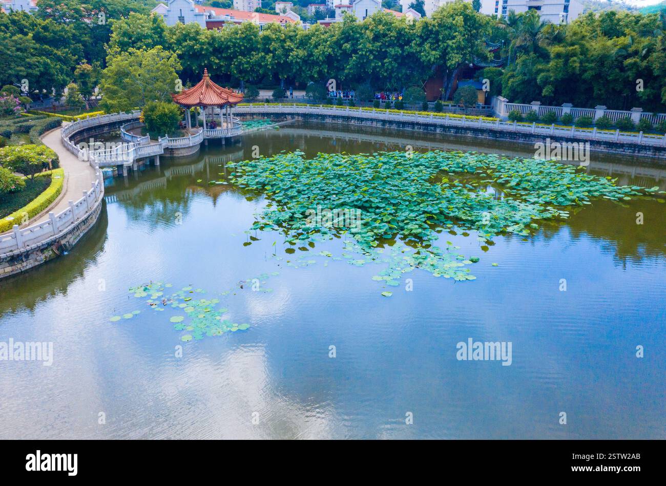 Aerial Scenery of Nanputuo Temple in Xiamen, China Stock Photo - Alamy