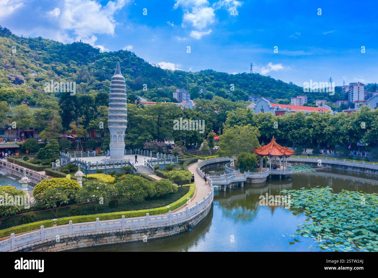 Aerial Scenery of Nanputuo Temple in Xiamen, China Stock Photo - Alamy