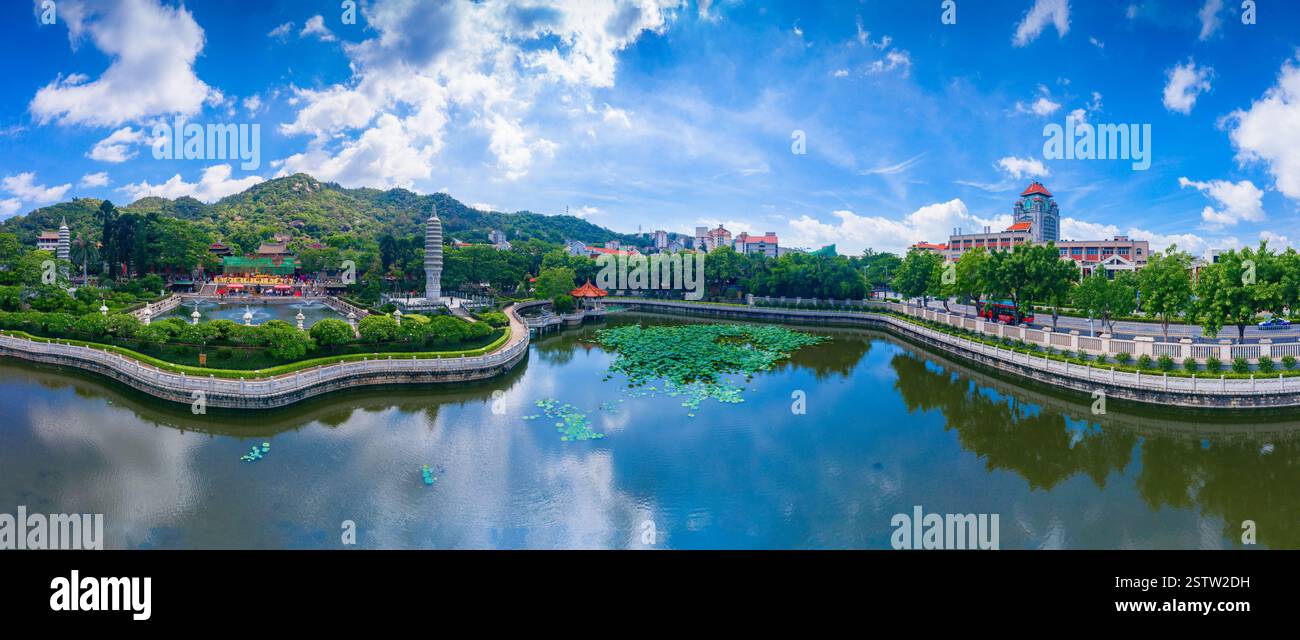 Aerial Scenery of Nanputuo Temple in Xiamen, China Stock Photo - Alamy