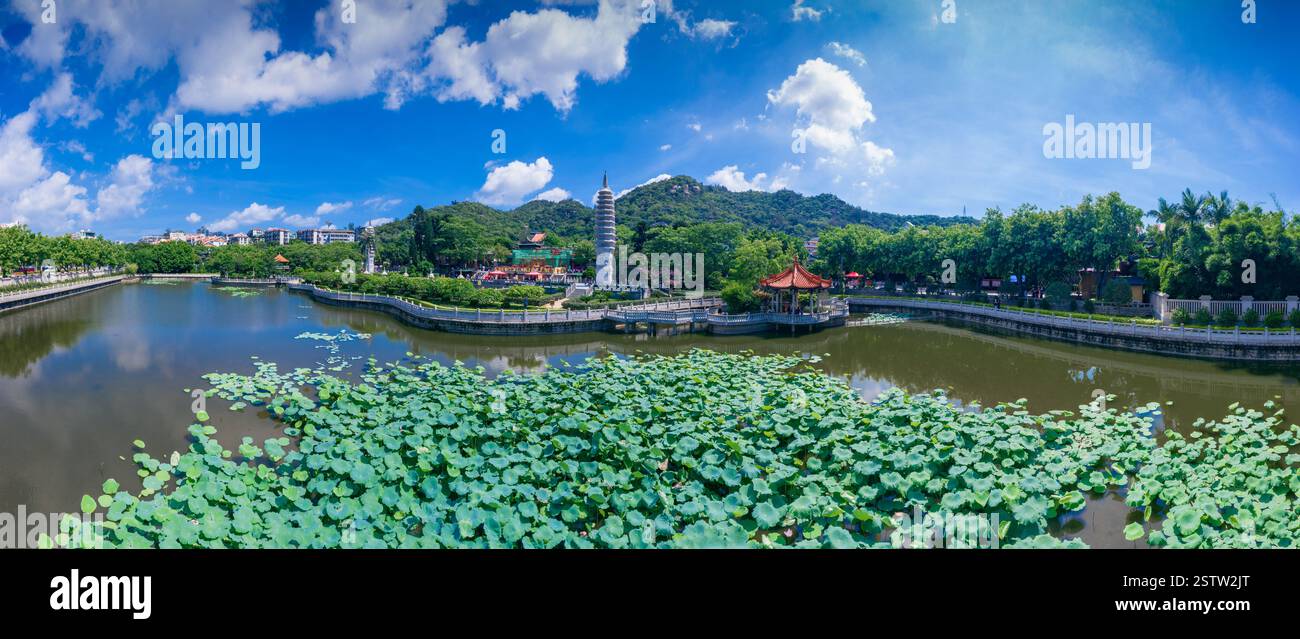 Aerial Scenery of Nanputuo Temple in Xiamen, China Stock Photo - Alamy