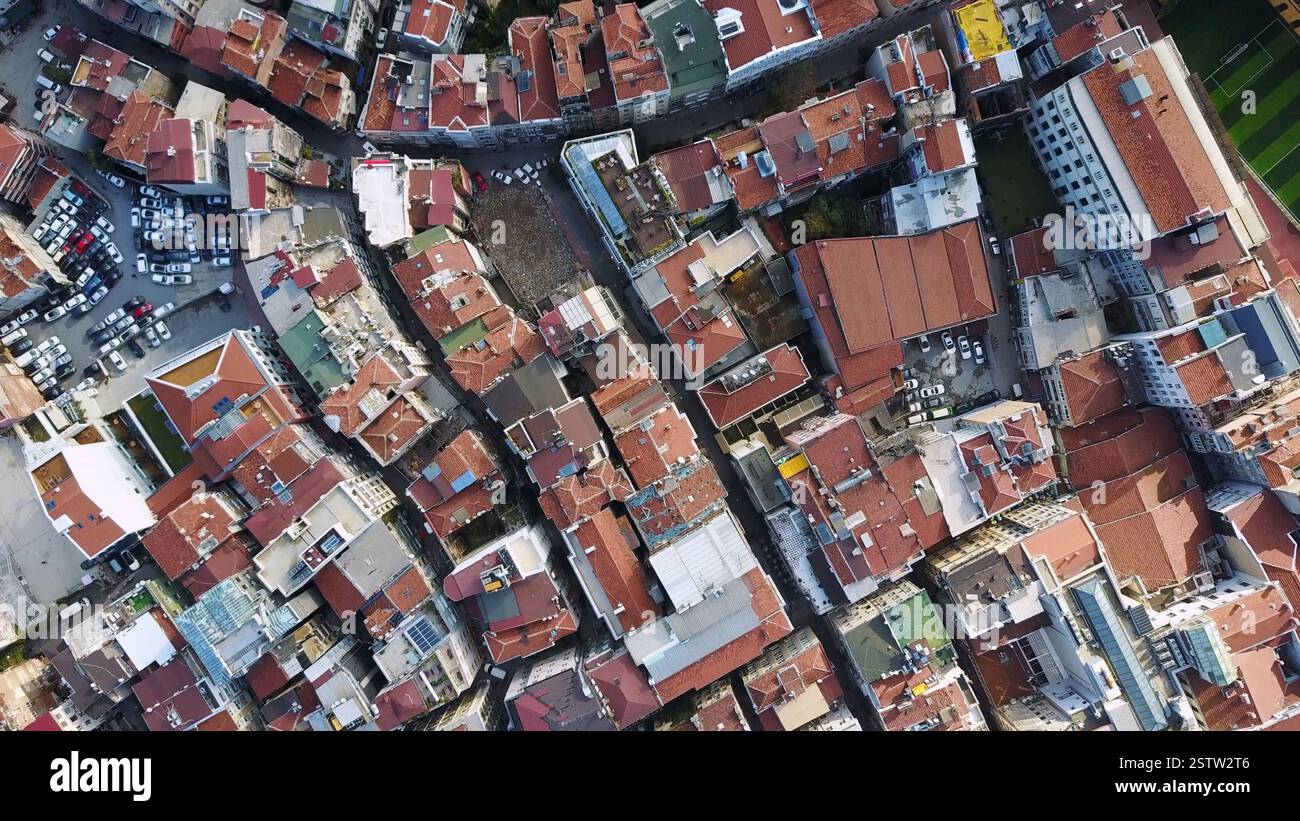 Cityscape Istanbul, Turkey. Photo from the bird's-eye view Stock Photo ...