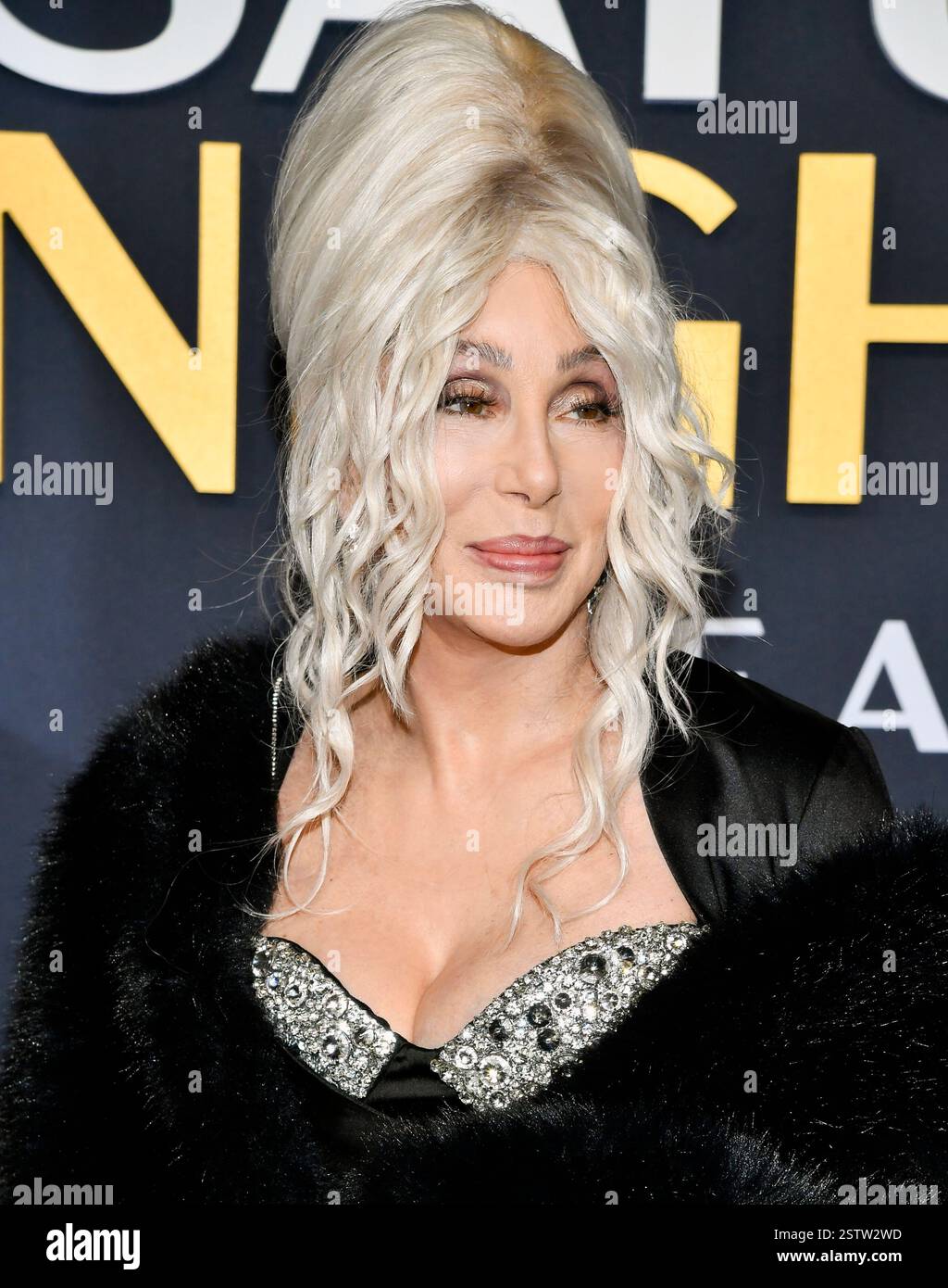Cher attends the SNL50: The Anniversary Special at Rockefeller Plaza on ...