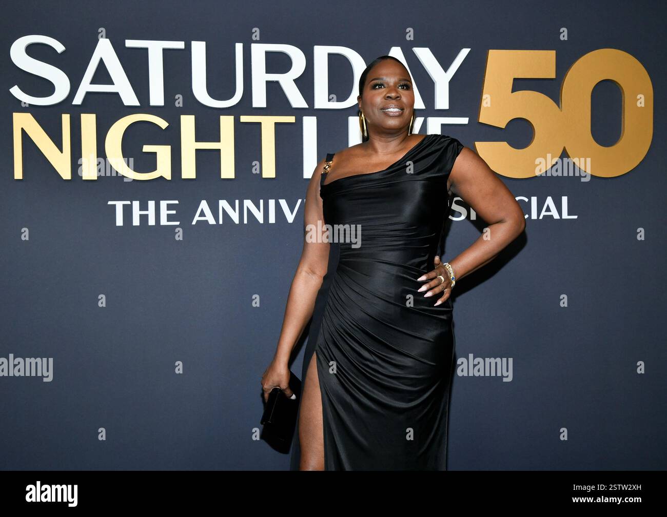 Leslie Jones attends the SNL50: The Anniversary Special at Rockefeller ...